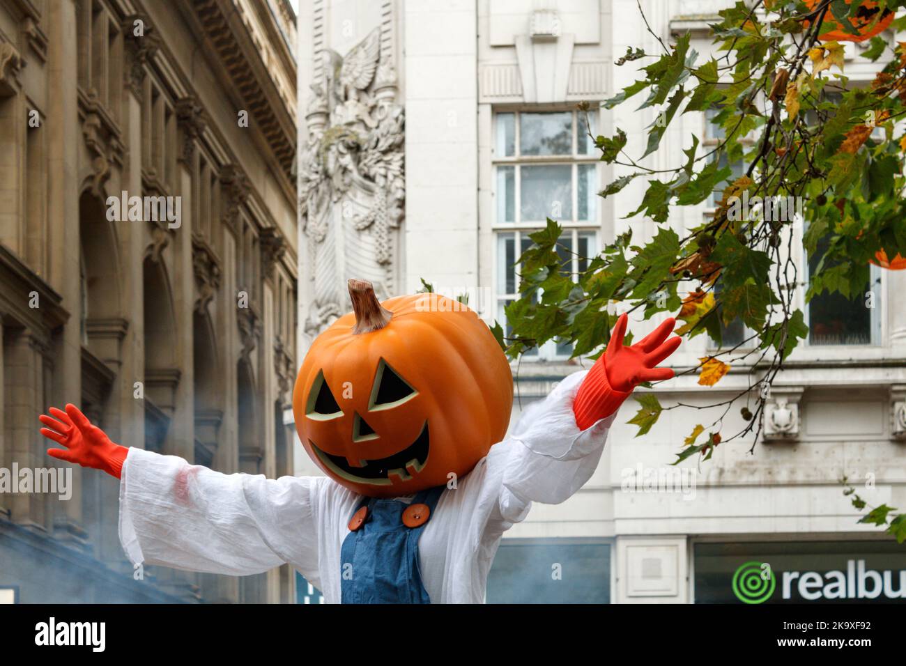 Halloween In The City. Manchester 2022 Stock Photo - Alamy