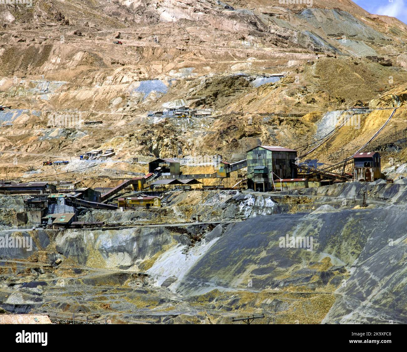 Potosi city, Bolivia, Cerro Rico mine Stock Photo - Alamy