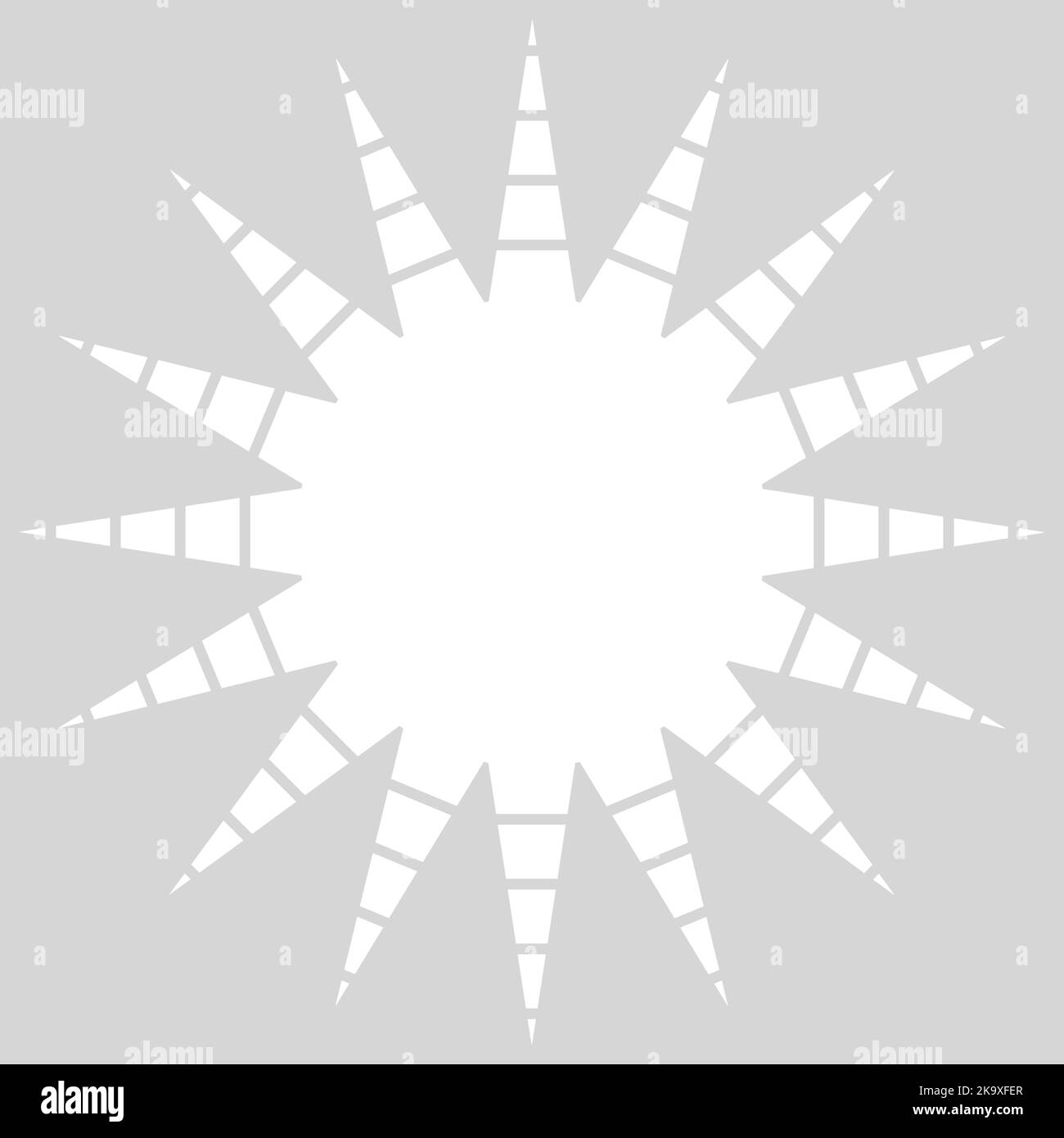 Vector cartoon kids with square border frame background Black and White ...