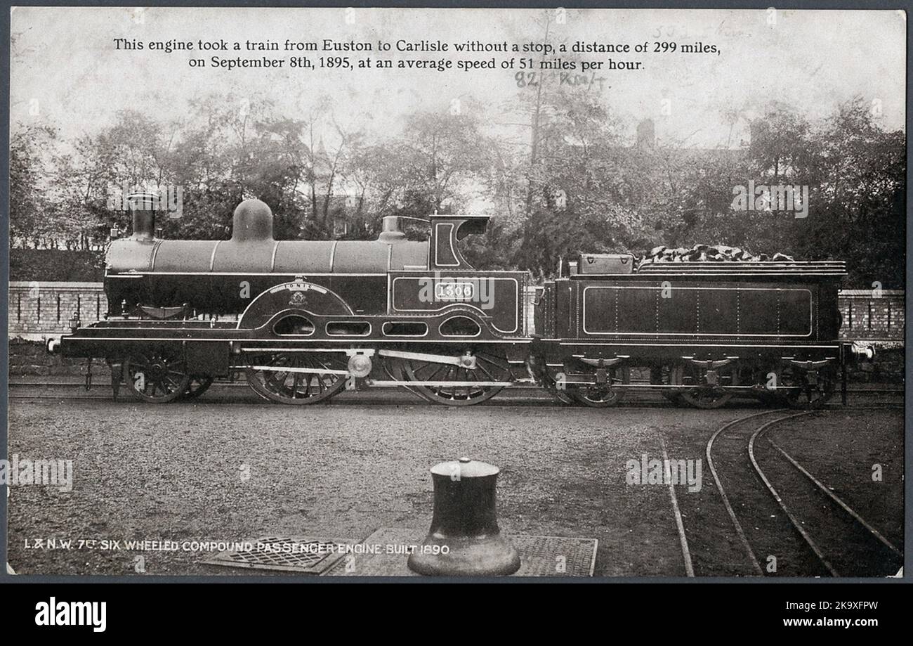 Lnwr train hi-res stock photography and images - Alamy