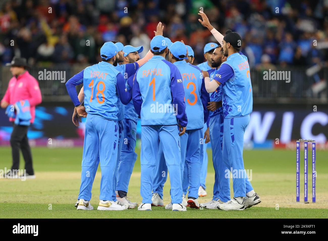 Perth Stadium, Perth, Austraila. 30th Oct, 2022. T20 international ...