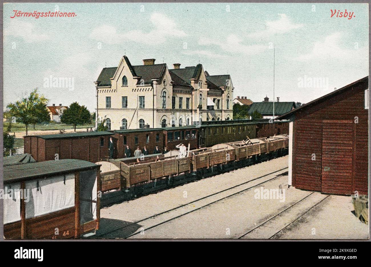 Visby railway station Stock Photo - Alamy