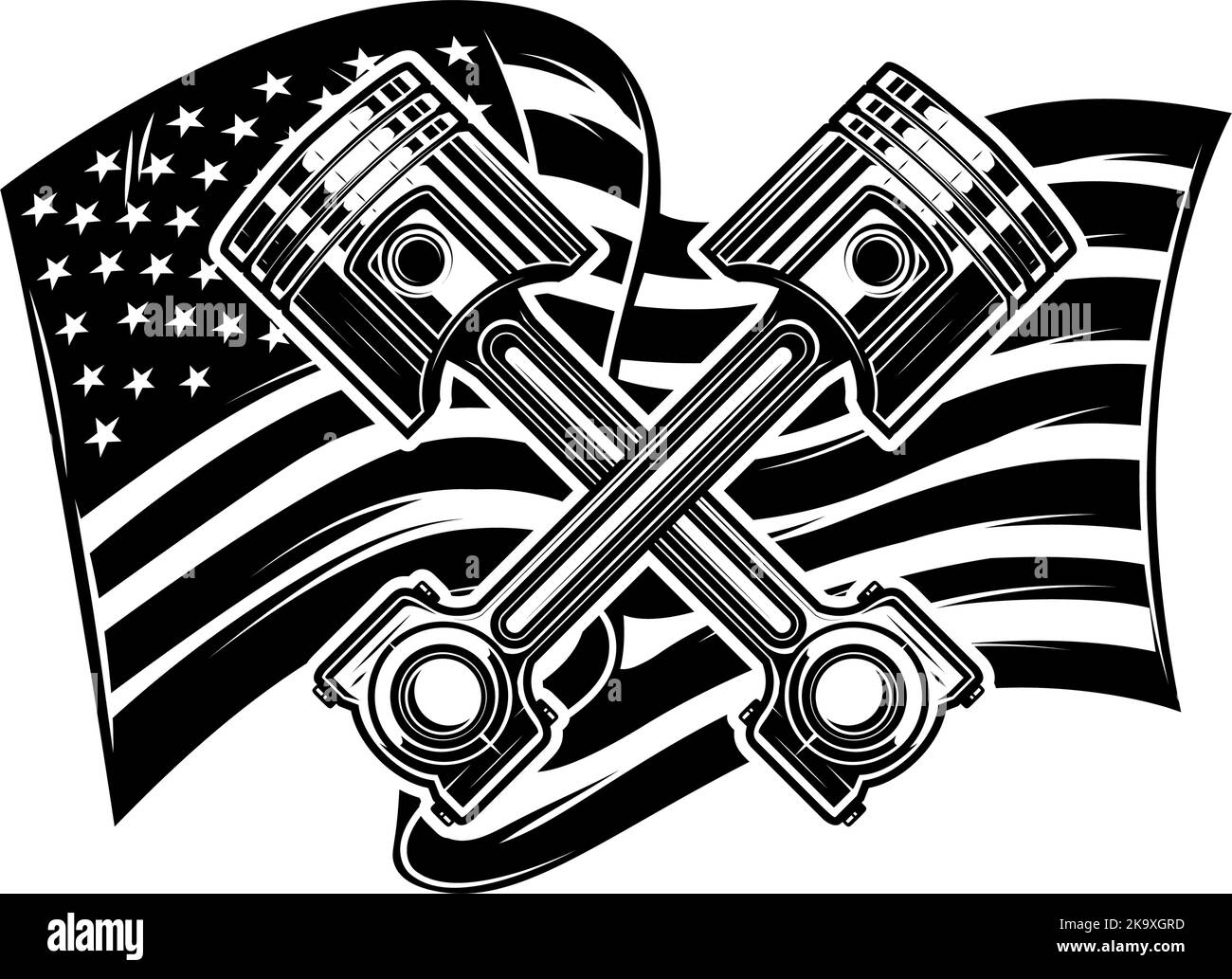 Red blue garage Stock Vector Images - Alamy