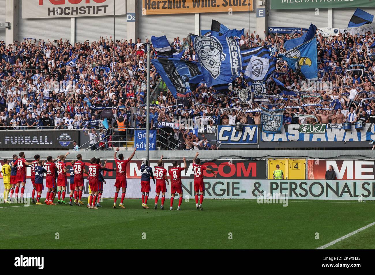 Paderborn, Germany. 30th Oct, 2022. Soccer: 2nd Bundesliga, SC ...