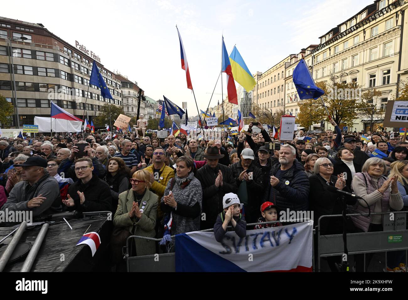 Prague, Czech Republic. 30th Oct, 2022. Event of Million Moments for ...