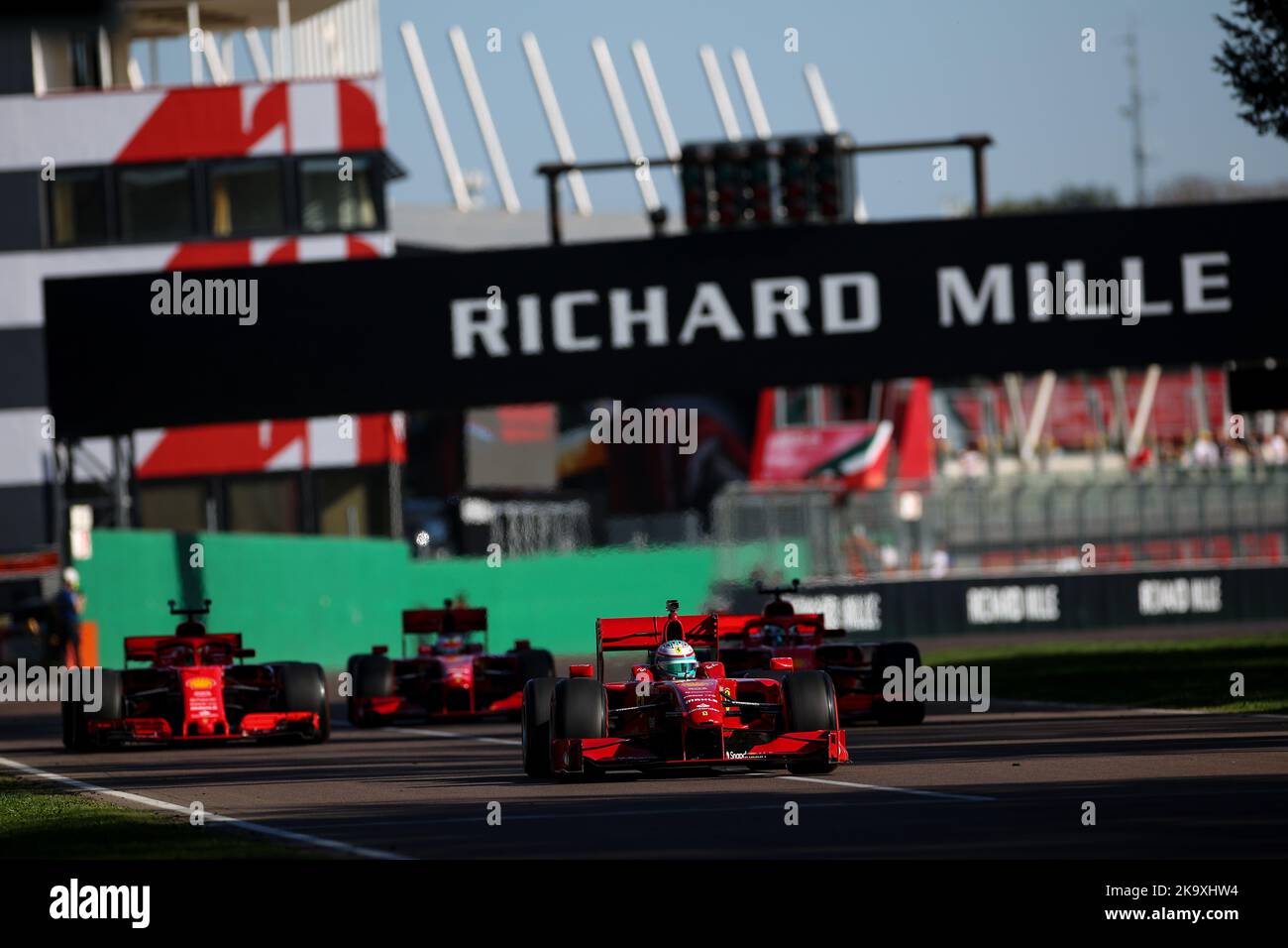 Ferrari F1 F60 and Ferrari F1 SF71H during the Ferrari Finali Mondiali ...