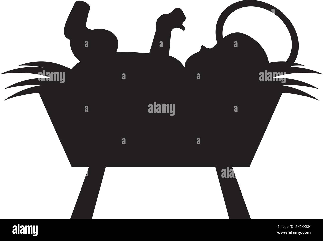 jesus baby manger character Stock Vector Image & Art - Alamy