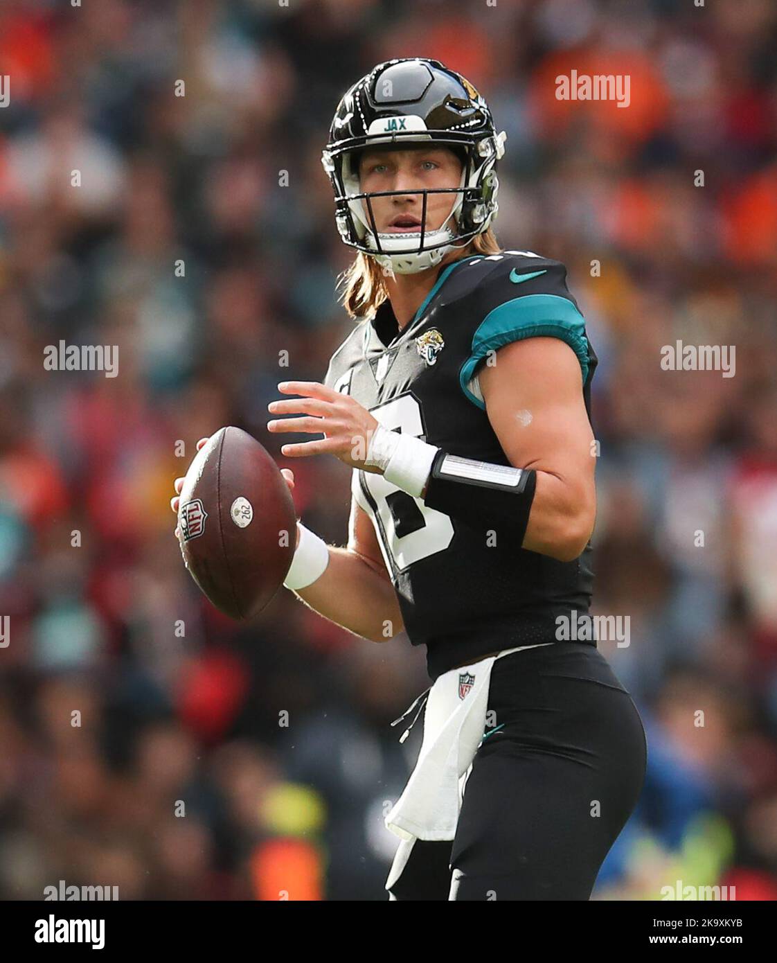 Jacksonville Jaguars' Trevor Lawrence during the NFL International ...