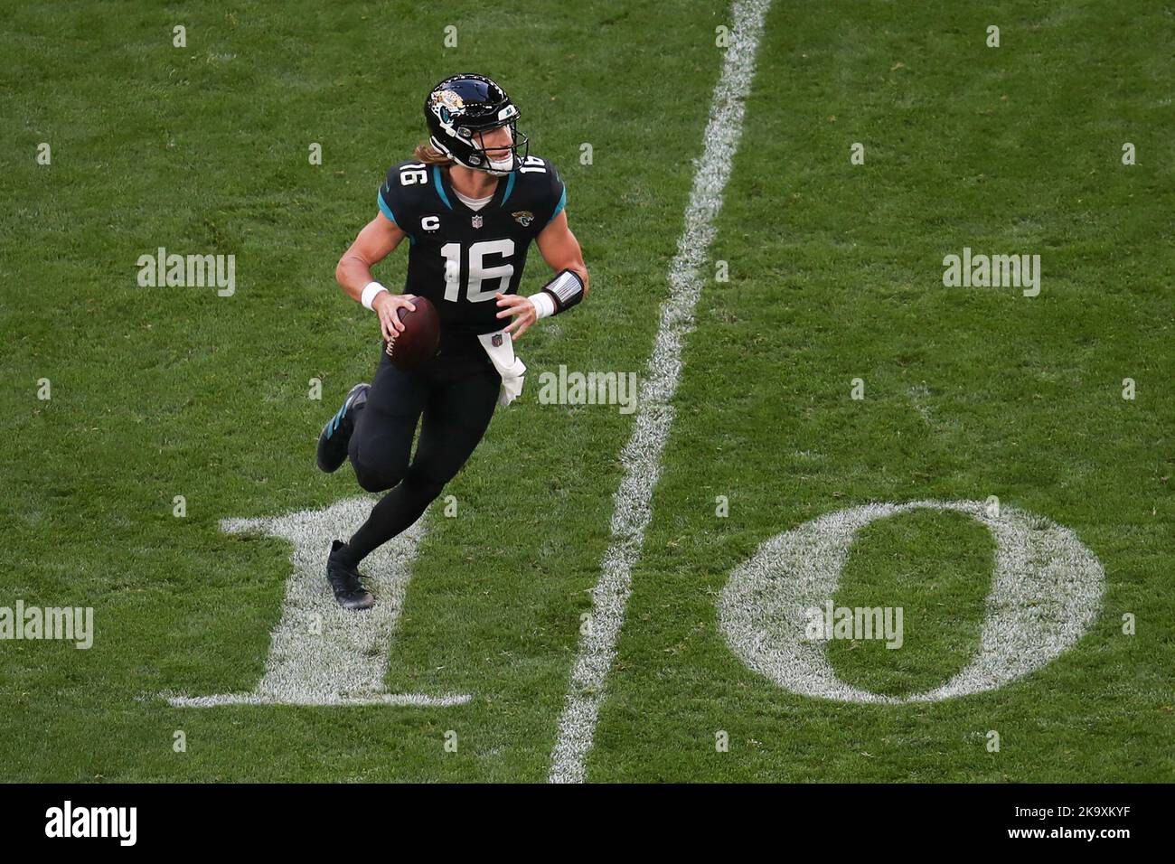 Jacksonville Jaguars' Trevor Lawrence during the NFL International ...