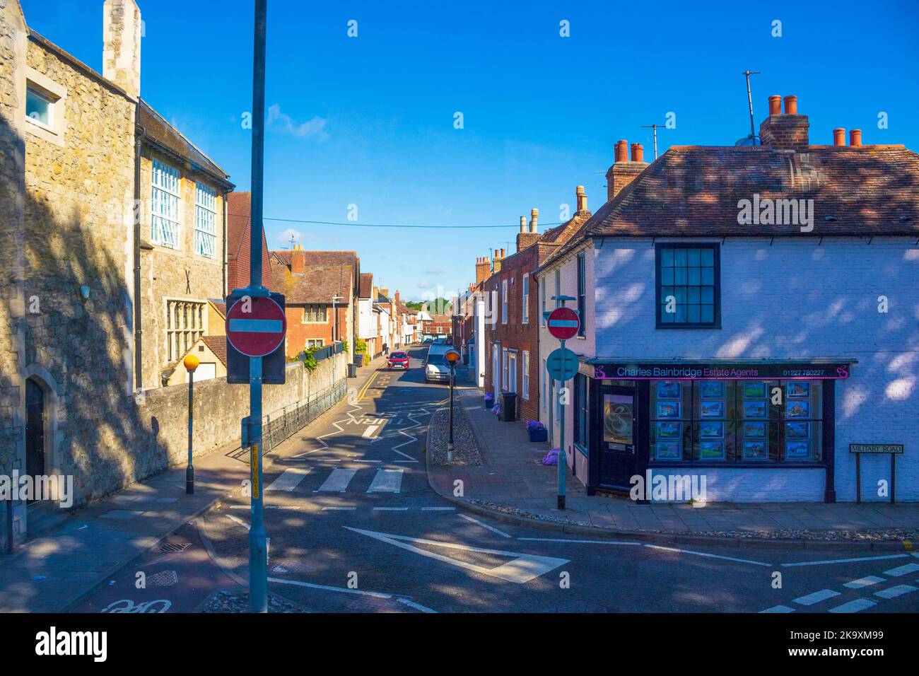 Street View of Sturry - a village on the Great Stour river situated 5 ...