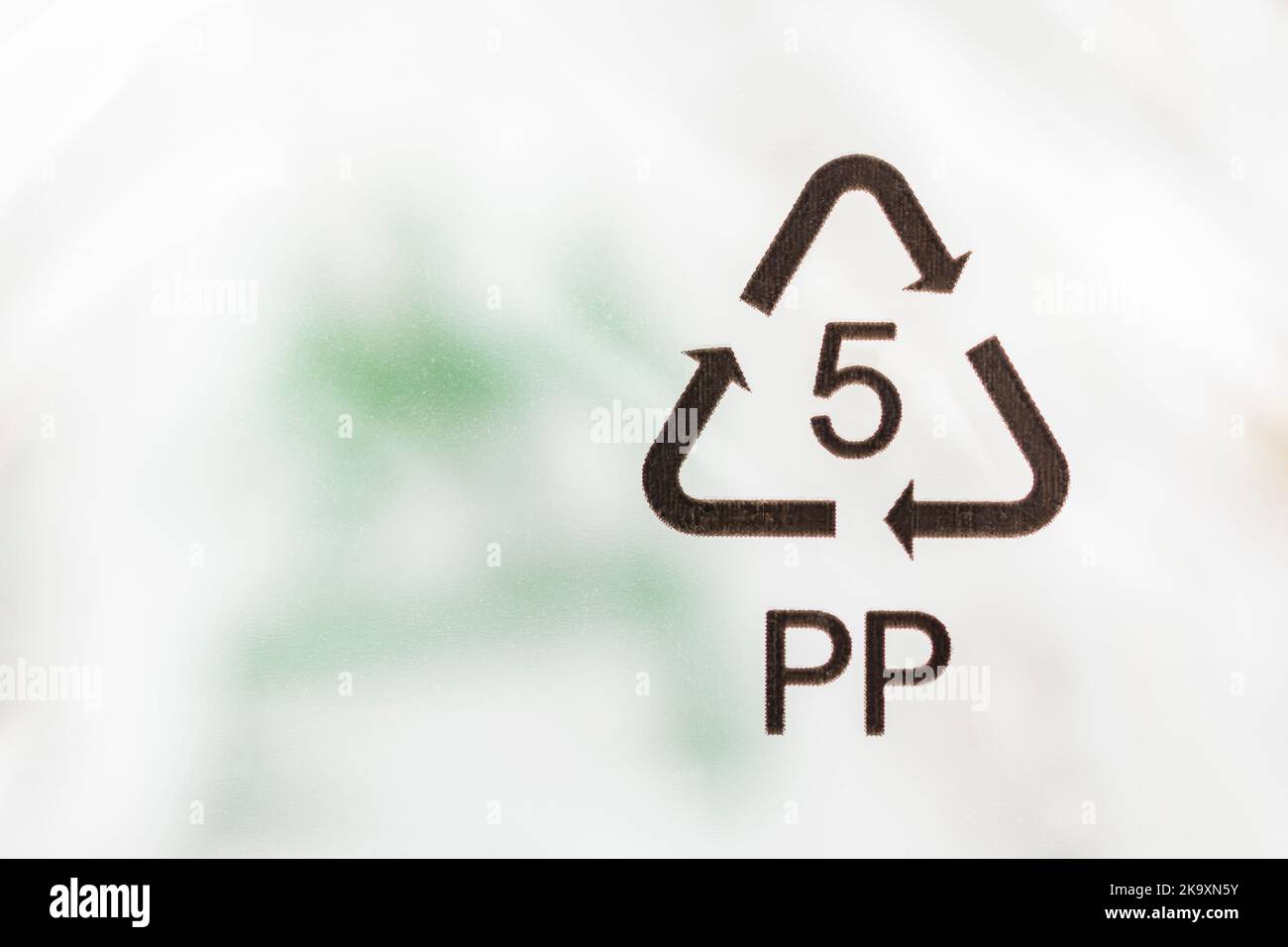Plastic recycling symbols uk hi-res stock photography and images - Alamy
