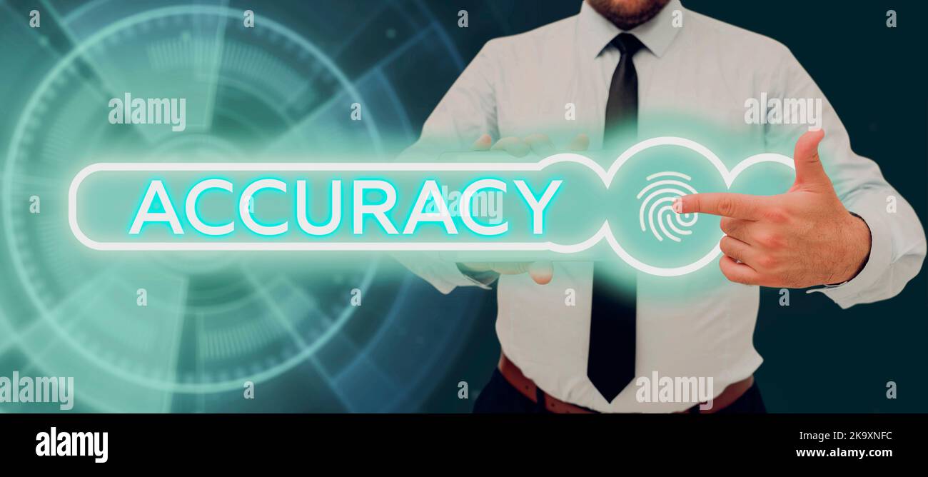 Conceptual display Accuracy. Word for refer to the closeness of ...