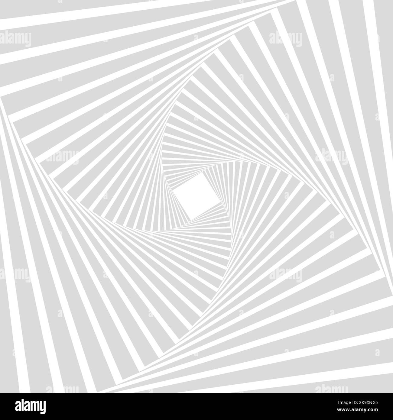 Optical illusion, rotation pattern. Op art background, vector backdrop ...