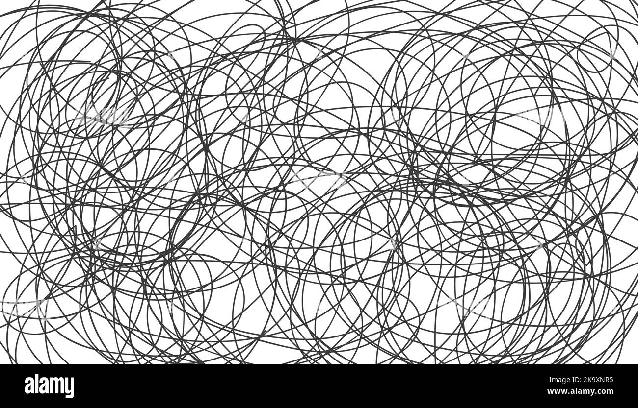 Confusing background, complex pattern, doodle backdrop. Hand drawn ...