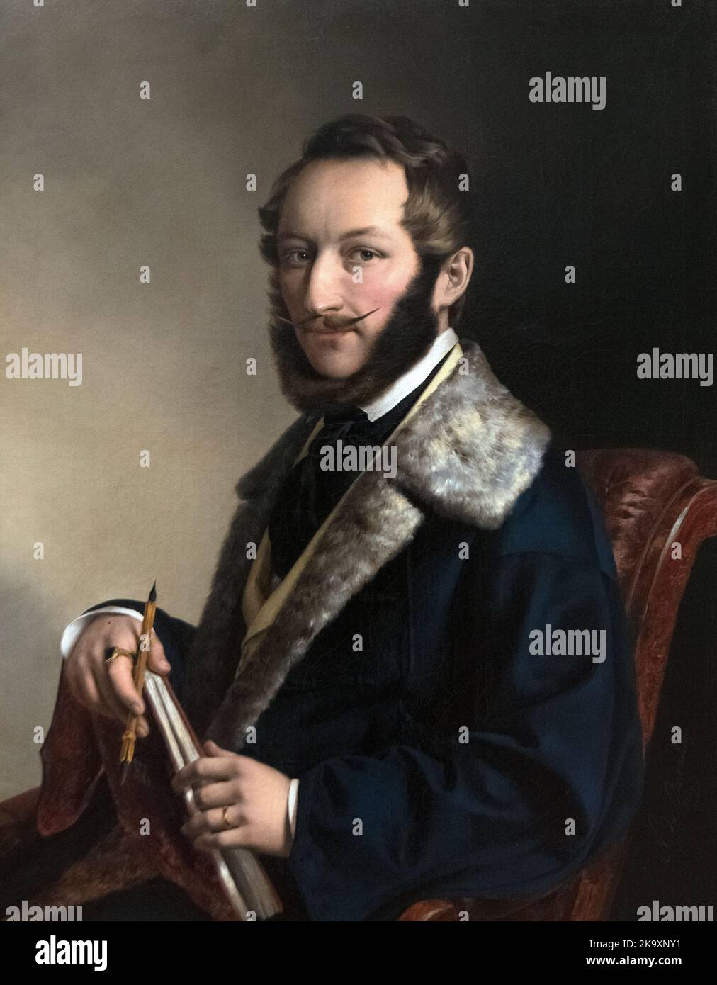 Self portrait modern paint hi-res stock photography and images - Alamy