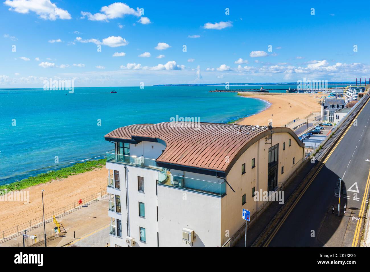 Ramsgate waterfront with Lighthouse, Main Sands ,Royal Marina ,East ...