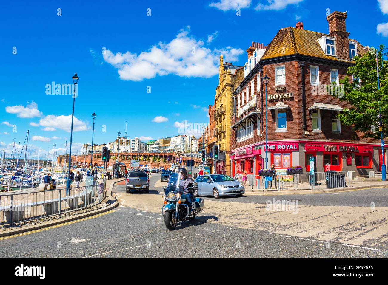Ramsgate waterfront with Lighthouse, Main Sands ,Royal Marina ,East ...