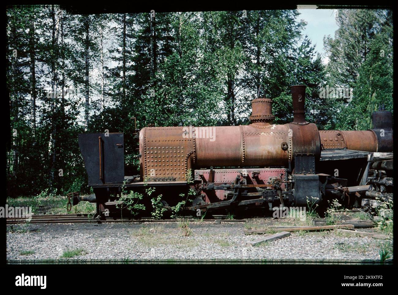 Steam boiler to steam locomotive Stock Photo - Alamy