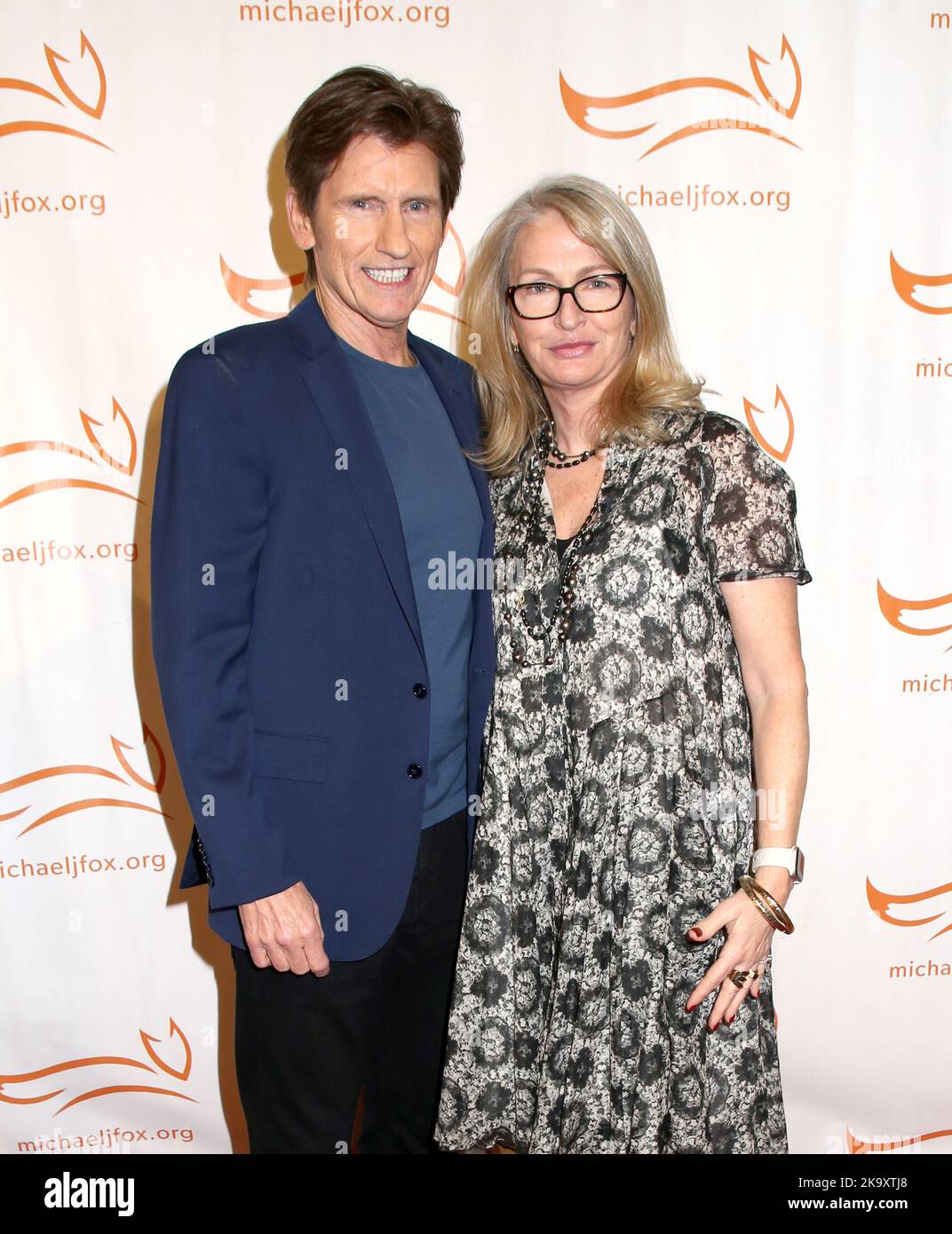Denis Leary and Ann Leary attending the Michael J. Fox Foundation 2022 ...