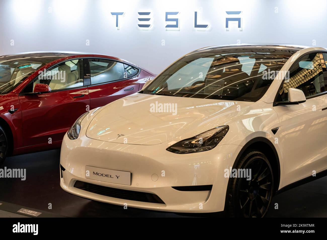 Tesla model y china hi-res stock photography and images - Alamy