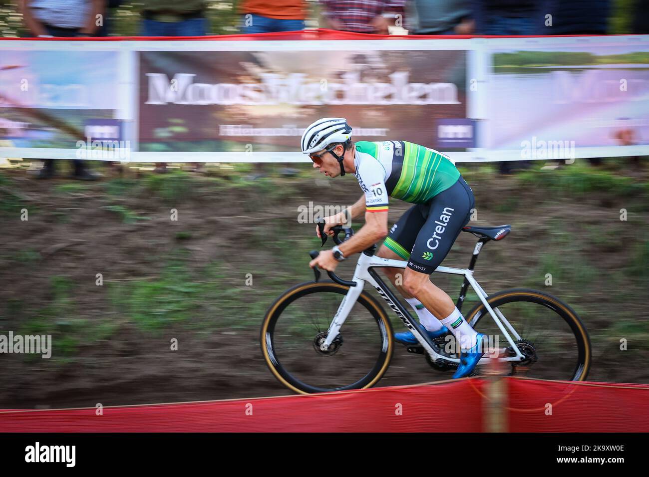 Belgian Laurens Sweeck pictured in action during the men's elite race ...