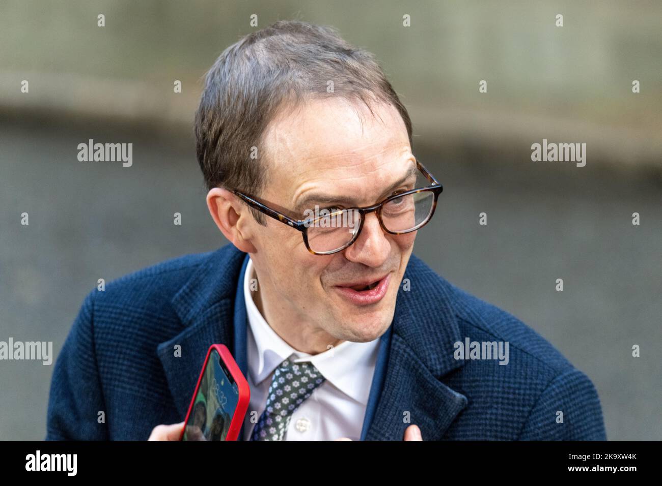 Chris Mason, BBC Political Editor, Downing Street London Stock Photo ... Chris Mason, BBC Political Editor, Downing Street London Stock Photo ...
