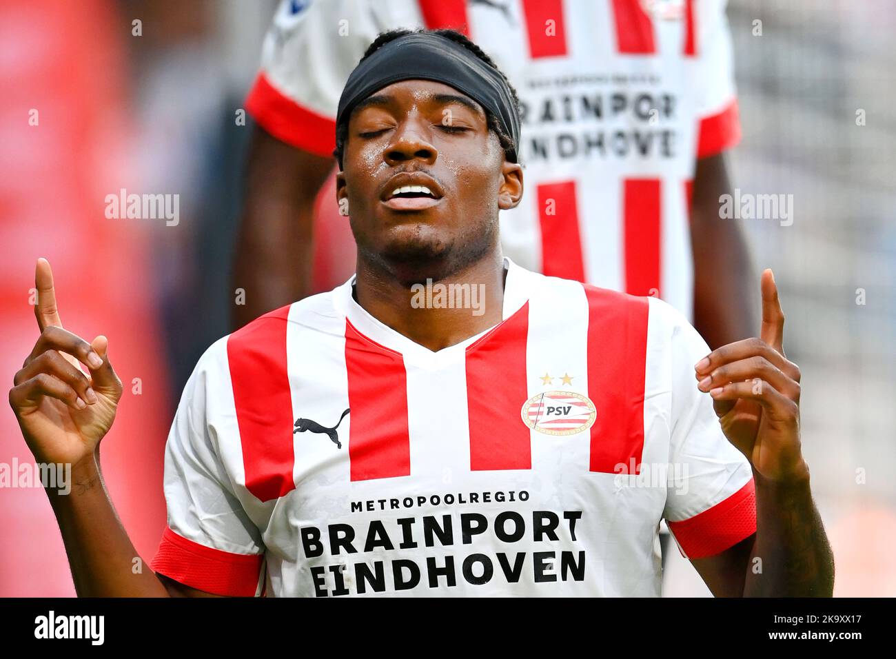 EINDHOVEN - Noni Madueke of PSV during the Dutch Eredivisie match ...