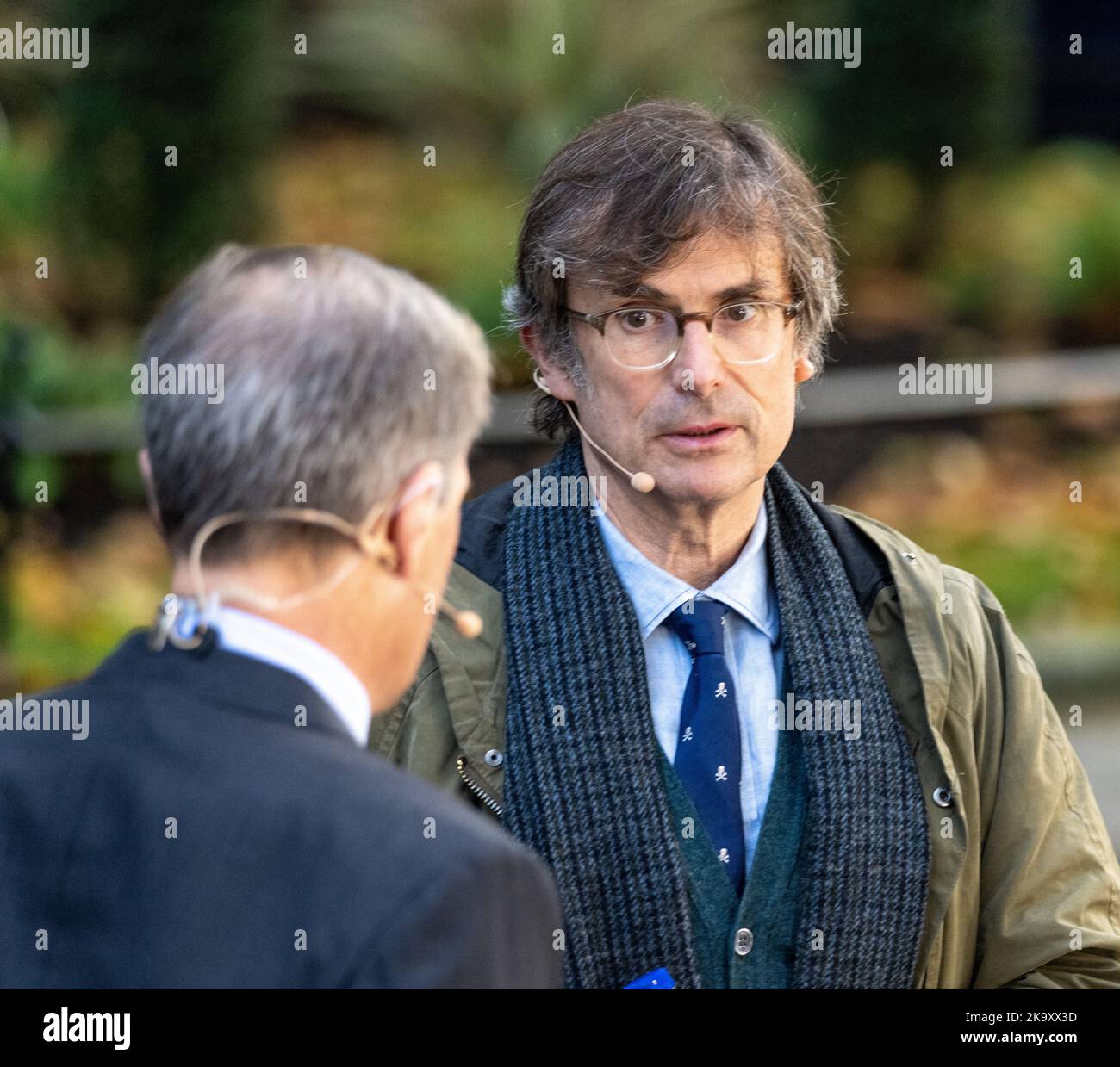Robert Peston, Political Editor ITV News, Downing Street, London Stock ...