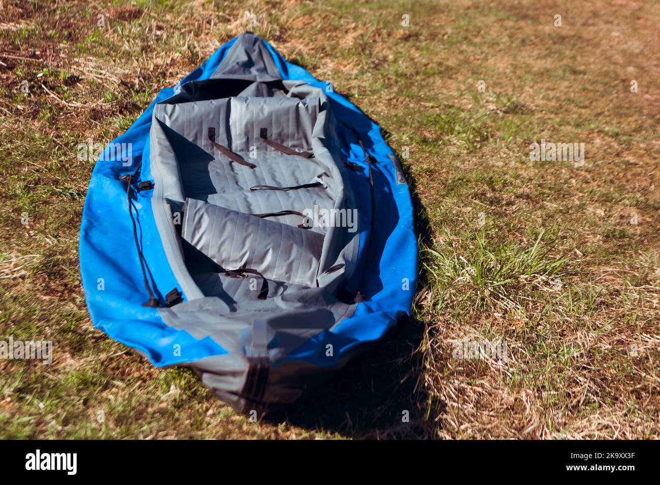 Deflated inflatable boat hi-res stock photography and images - Alamy