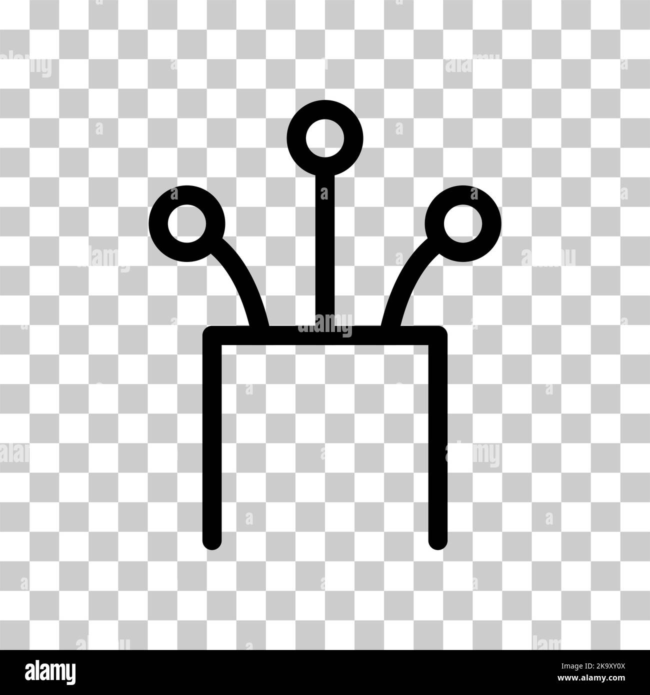 Optical cable icon, technology information wire web network, digital ...