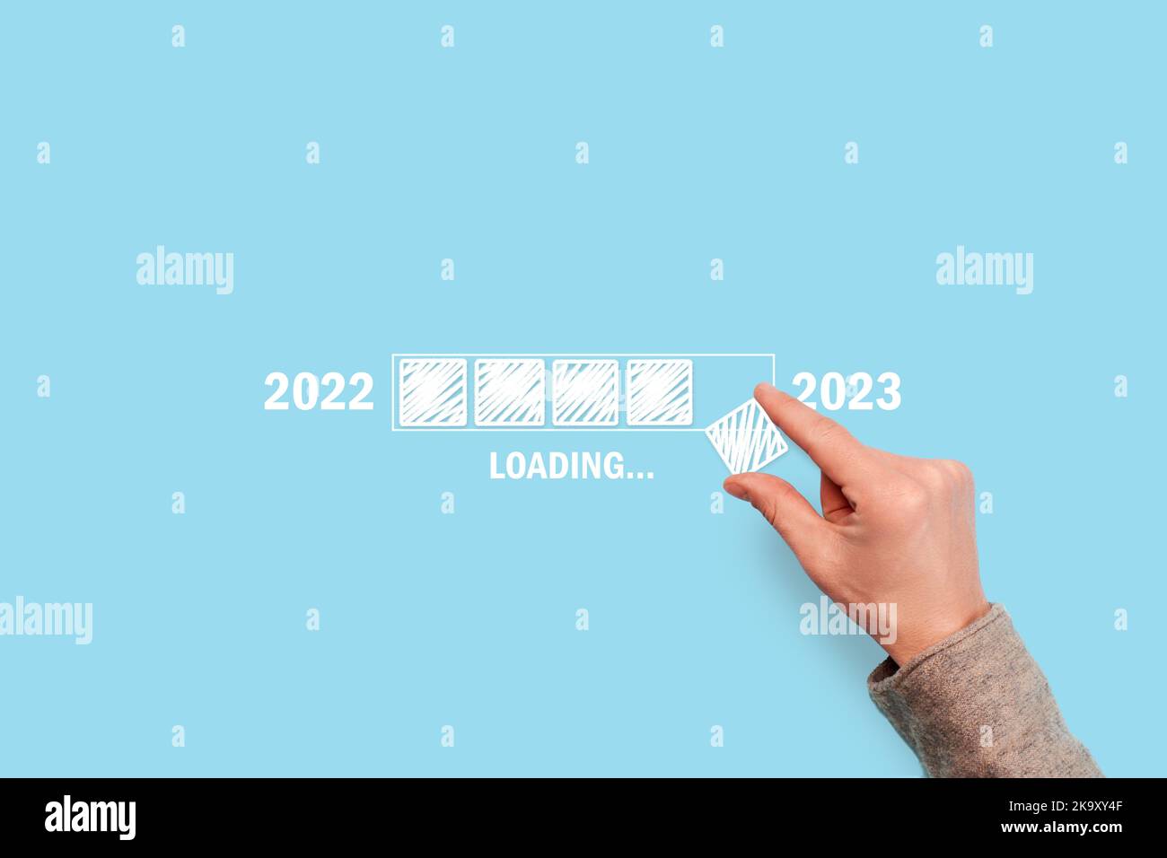 Progress bar loading 2023 hi-res stock photography and images - Alamy