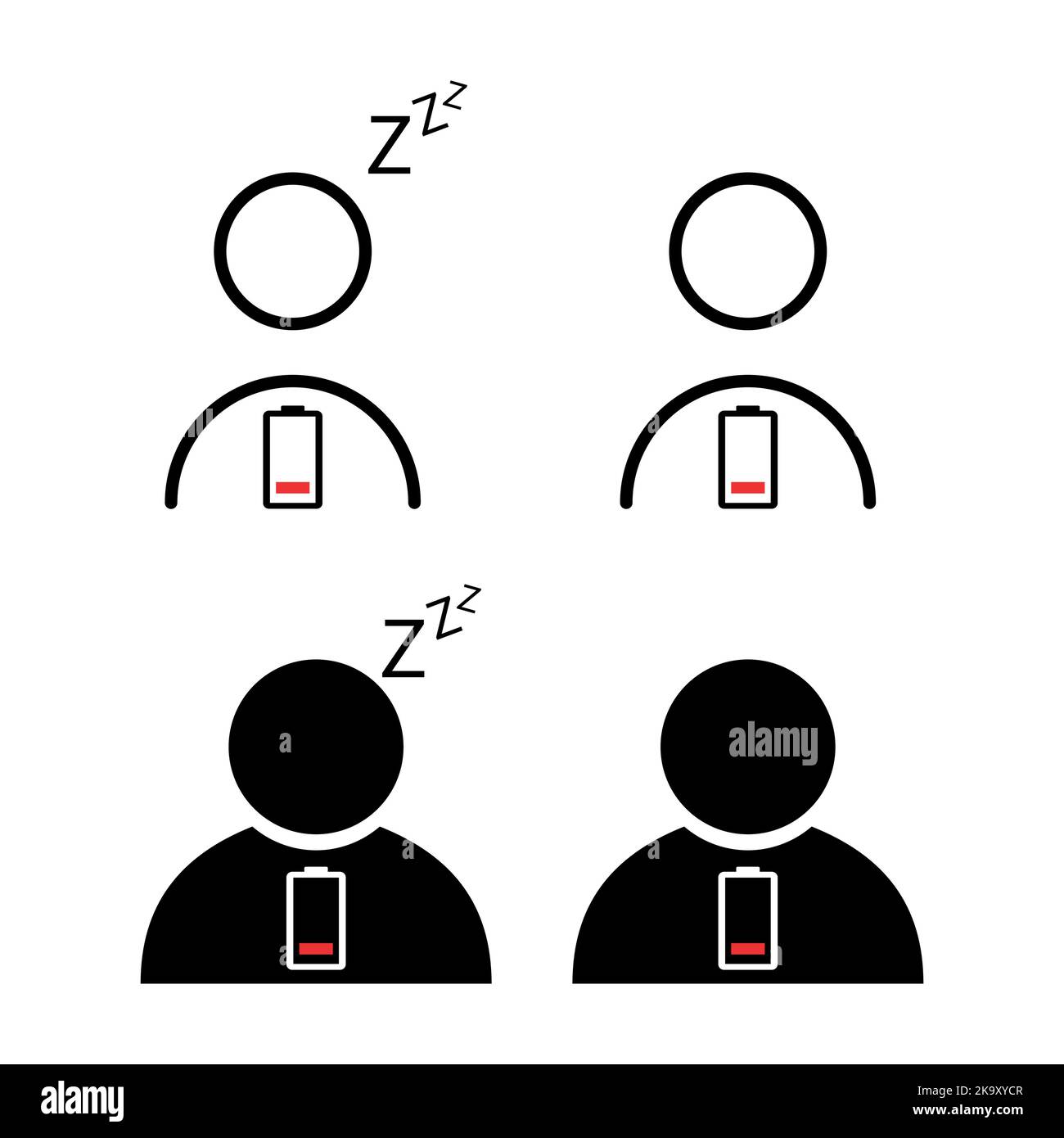 Person sleeping student Stock Vector Images - Alamy