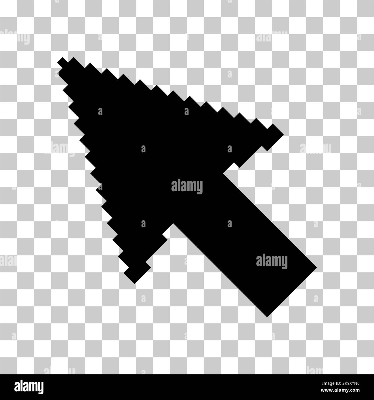Arrow pixel icon, web cursor click mouse symbol, computer pointer ... Arrow pixel icon, web cursor click mouse symbol, computer pointer ...