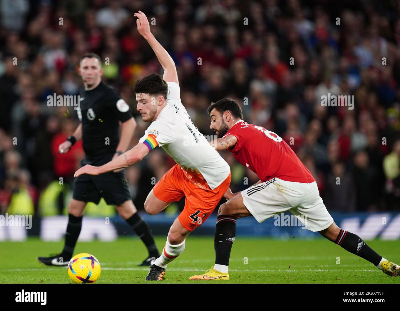 Bruno fernandes manchester united back hi-res stock photography and ...