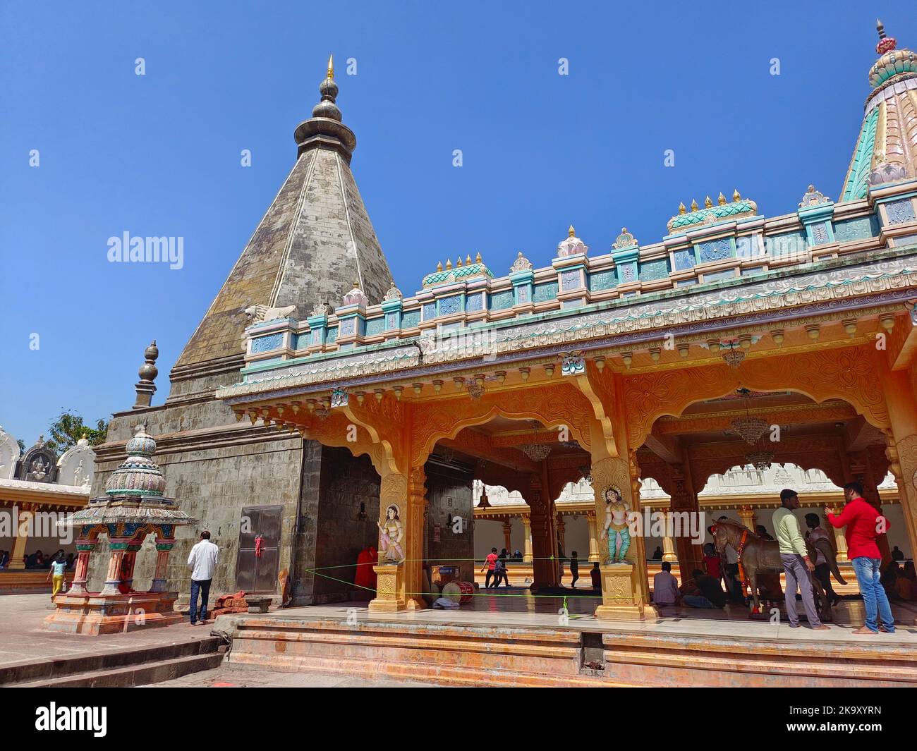 Mhaskoba temple hi-res stock photography and images - Alamy