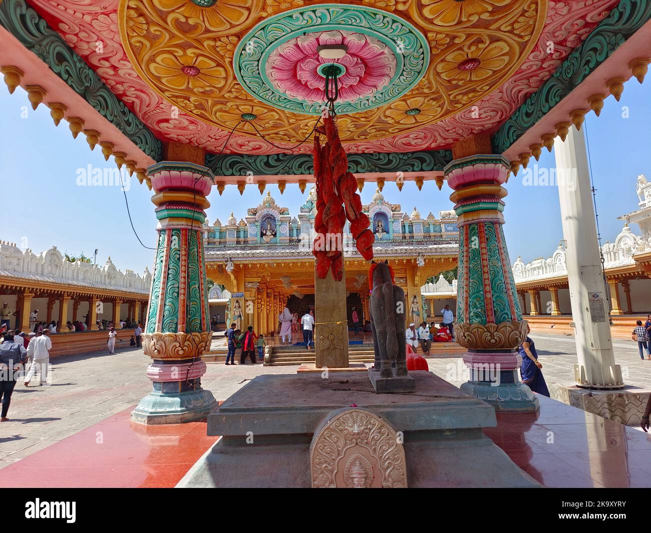 30 October 2022, Shreenath Mhaskoba Temple, The temple had dozens of ...