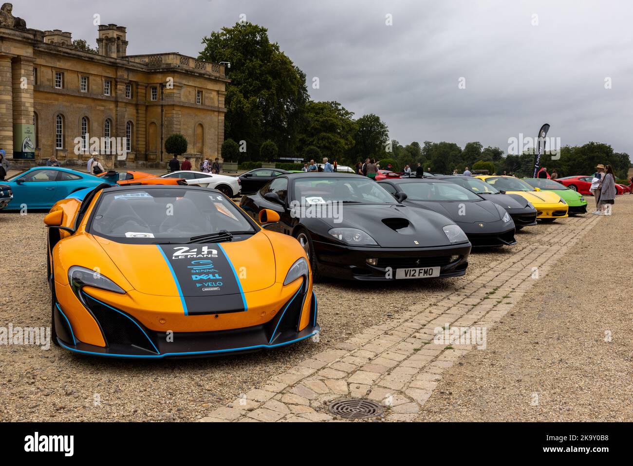 Impressive collection of supercars on display in the Great Court at ...