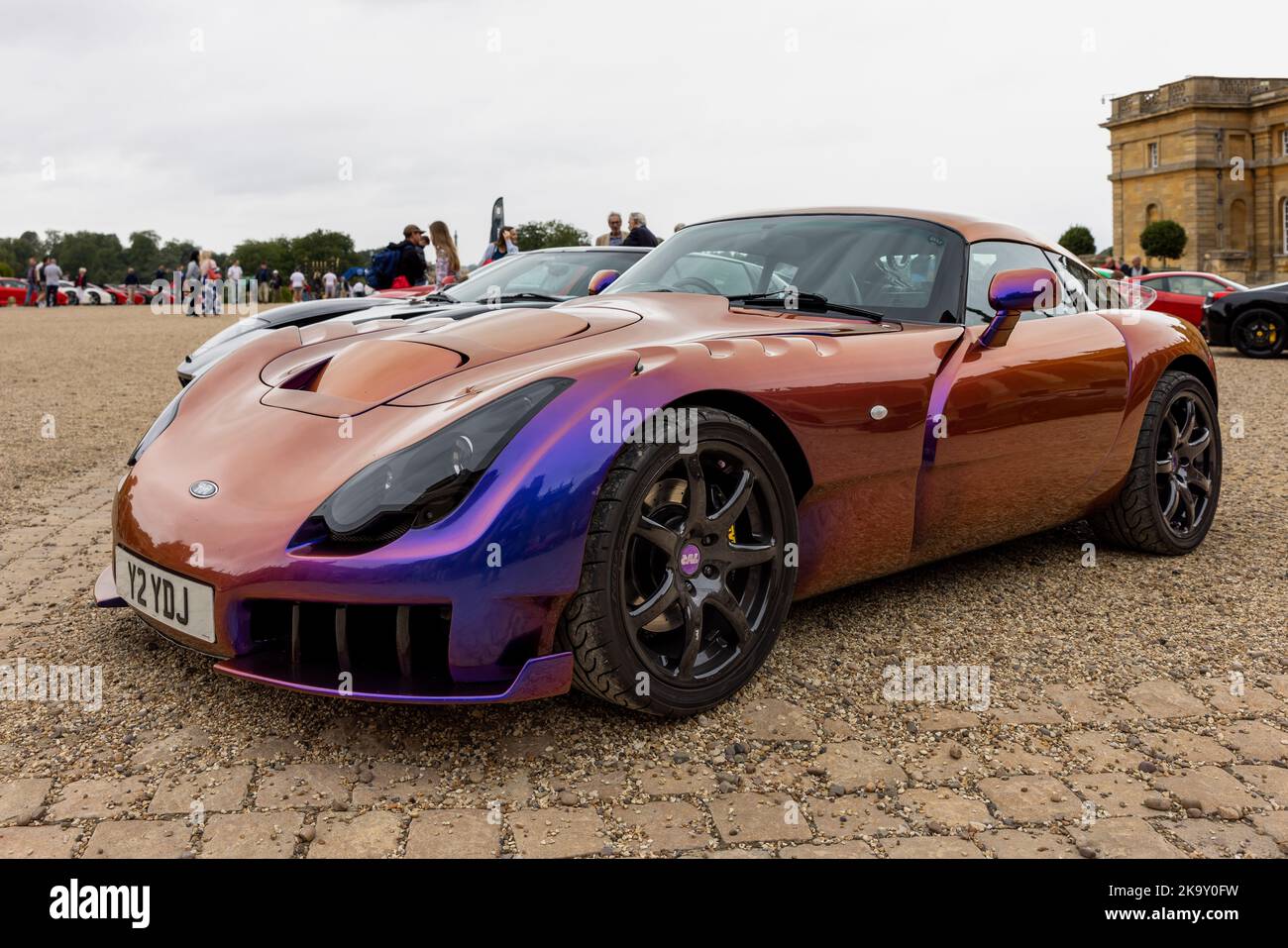 2006 TVR Sagaris ‘Y2 YDJ’ on display at the Concours d’Elégance motor ...
