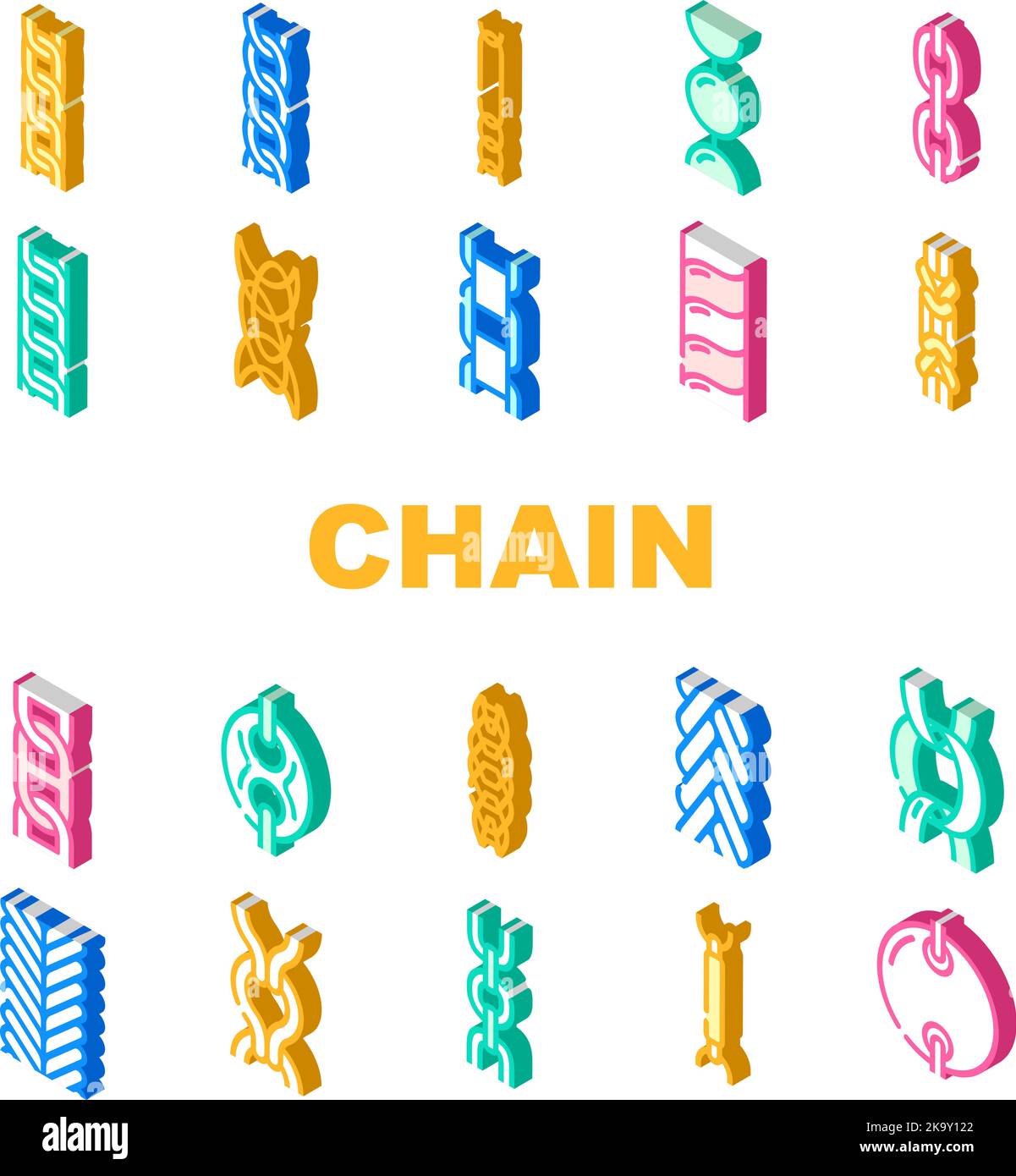 Big gold chain necklace hi-res stock photography and images - Alamy