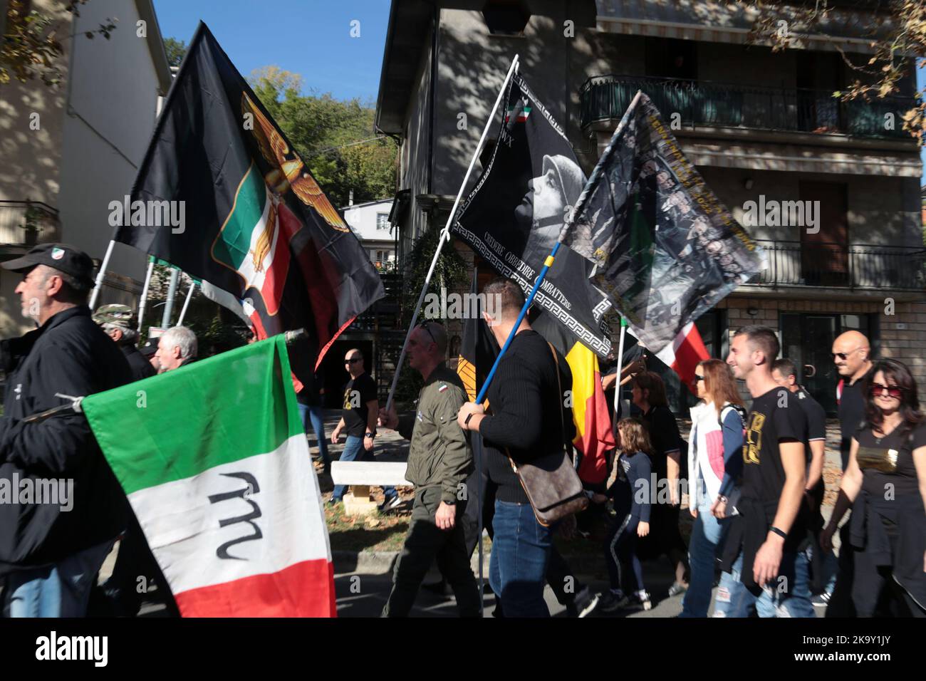 100th anniversary of the march of the fascists on Rome, commemoration ...