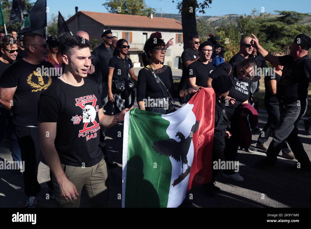 100th anniversary of the march of the fascists on Rome, commemoration ...