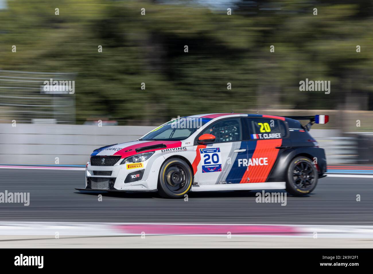 20 Teddy CLAIRET Peugeot 308 TCR, action during the FIA Motorsport ...