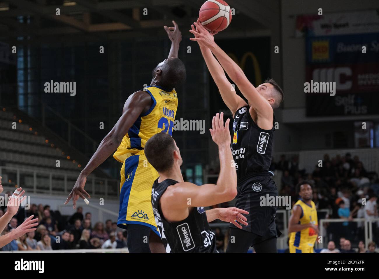 BLM Group Arena, Trento, Italy, October 30, 2022, Matteo Spagnolo ...