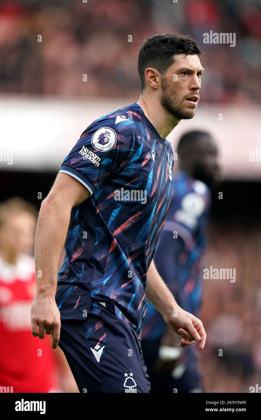 Nottingham Forest's Scott McKenna during the Premier League match at ...