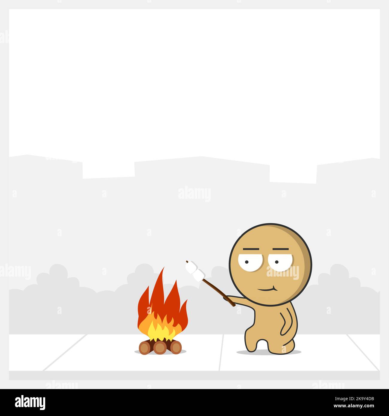 Marshmallow woman Stock Vector Images - Alamy