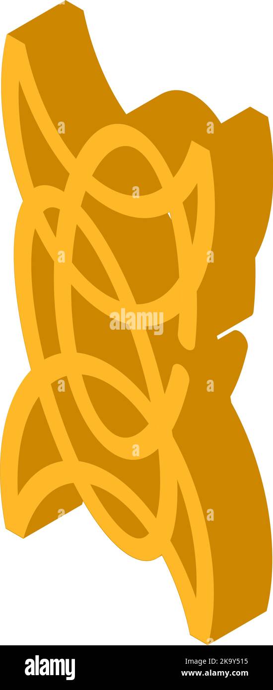 rope chain isometric icon vector illustration Stock Vector Image & Art ...