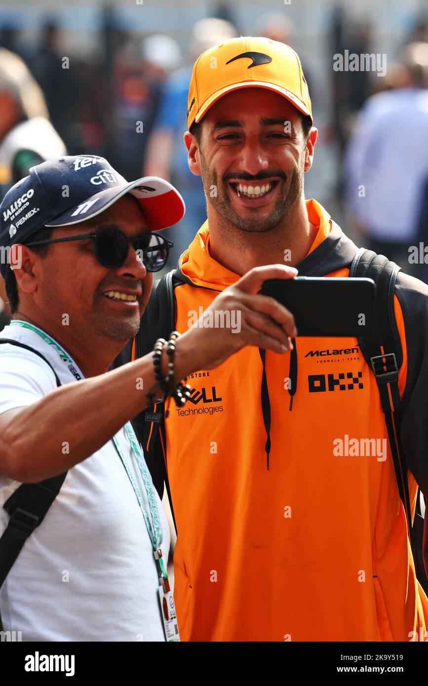 Daniel Ricciardo (AUS) McLaren. Mexican Grand Prix, Sunday 30th October ...