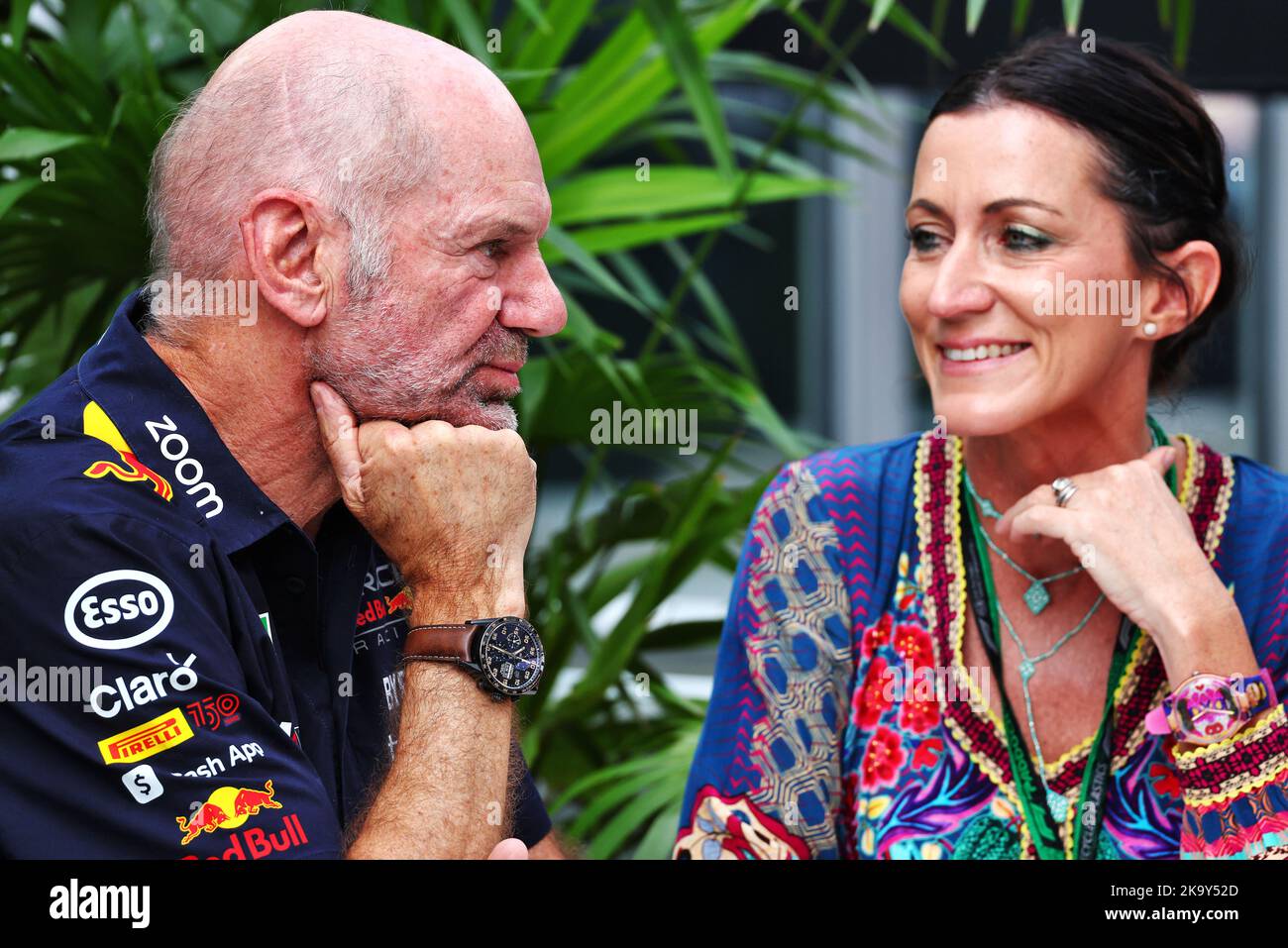 (L to R): Adrian Newey (GBR) Red Bull Racing Chief Technical Officer ... (L to R): Adrian Newey (GBR) Red Bull Racing Chief Technical Officer ...