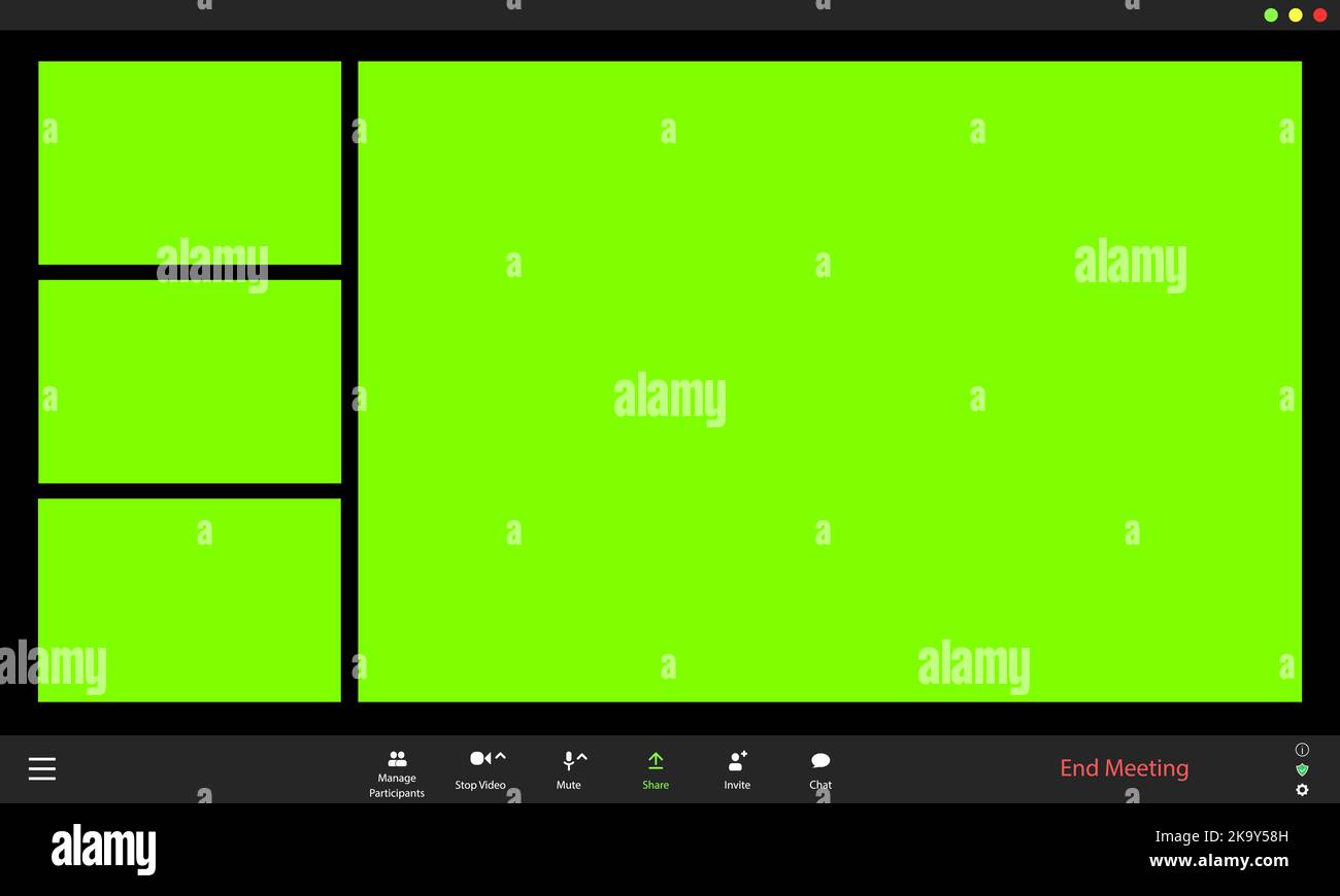 Virtual call Stock Vector Images - Alamy