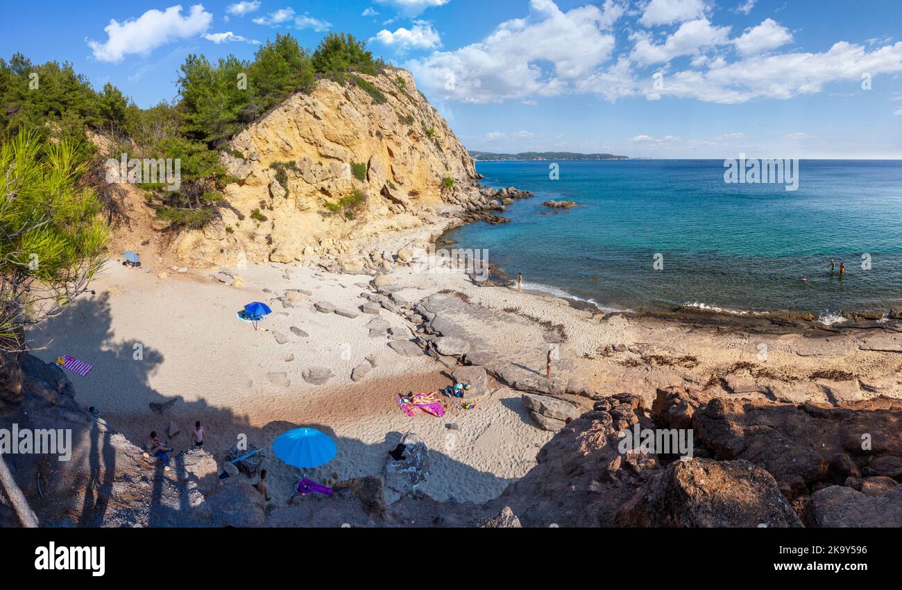 Metalia beach; Thassos island, Greece Stock Photo - Alamy